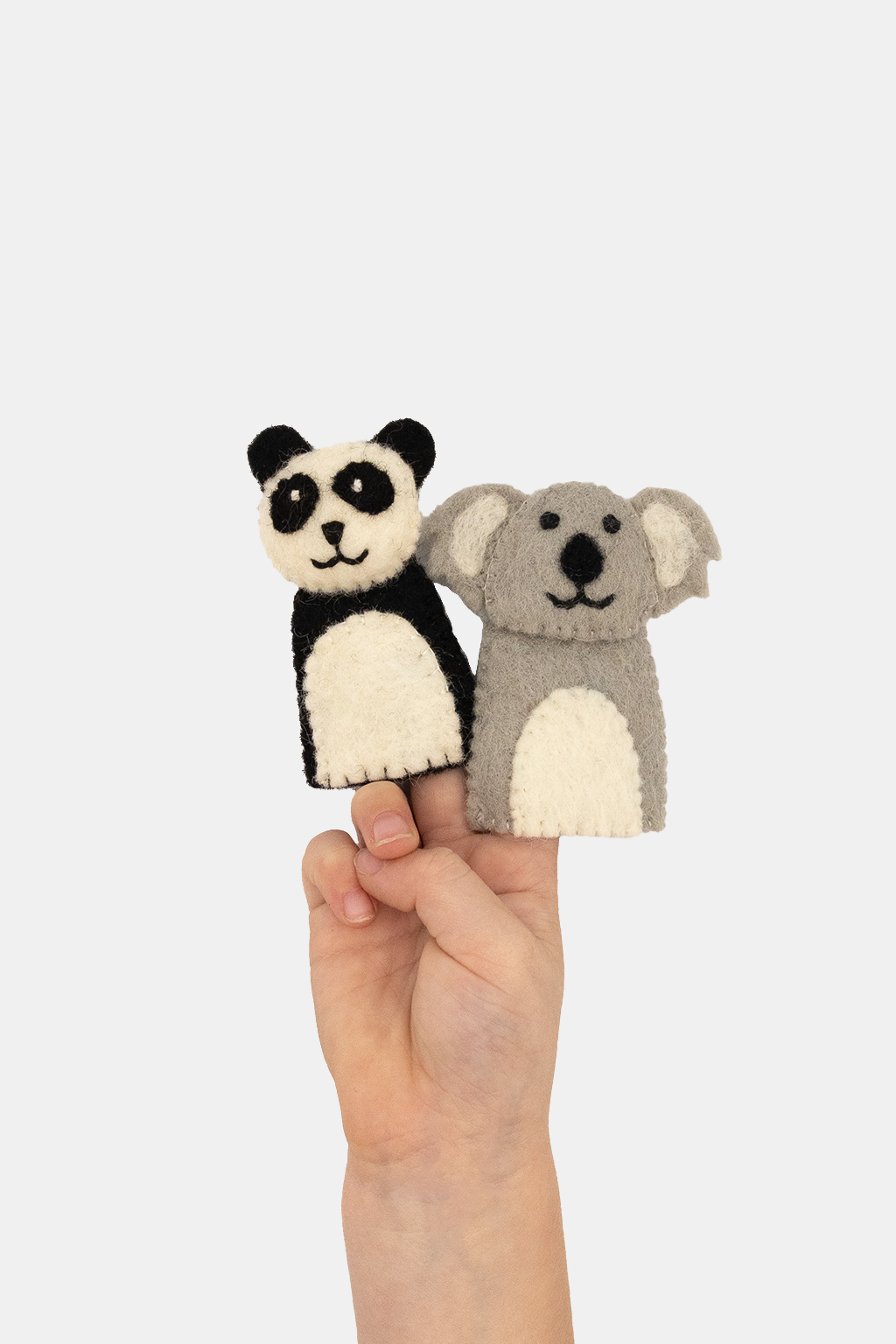 Panda & Koala Finger Puppet Set – Interactive Play | Nivas